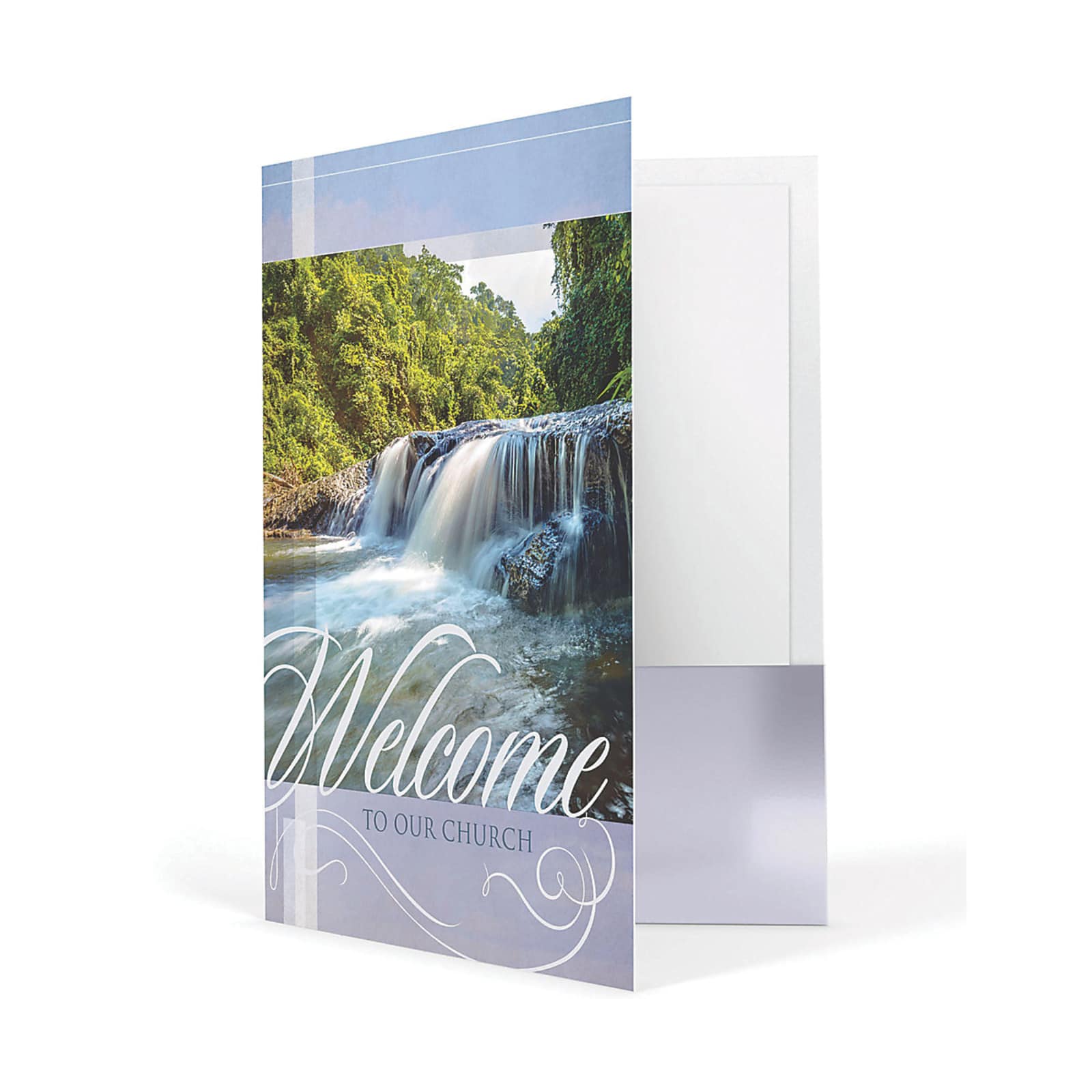 Welcome Folder: Welcome to Our Church (Package of 12) - B&H Publishing