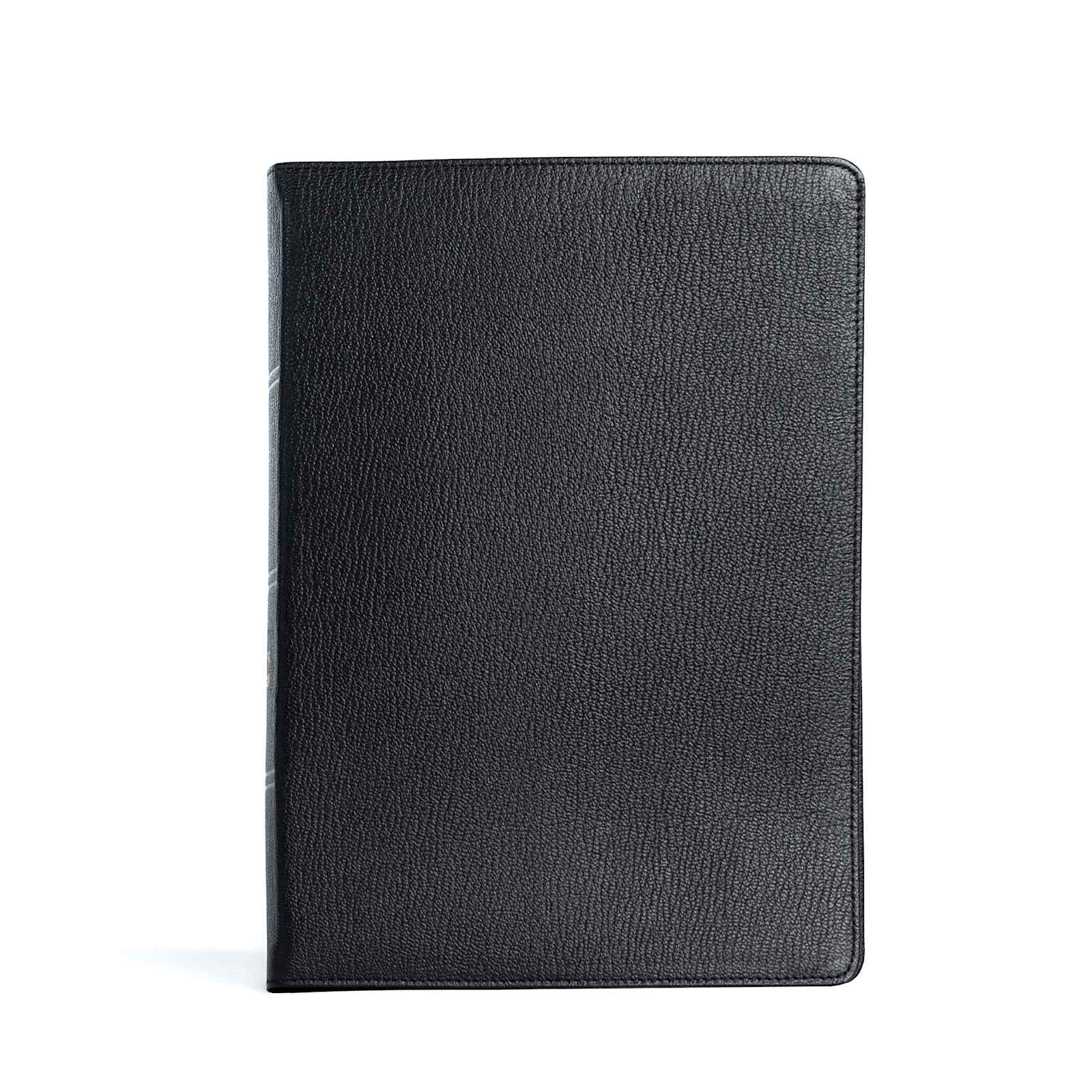 CSB Spurgeon Study Bible, Holman Handcrafted Collection, Black Premium ...