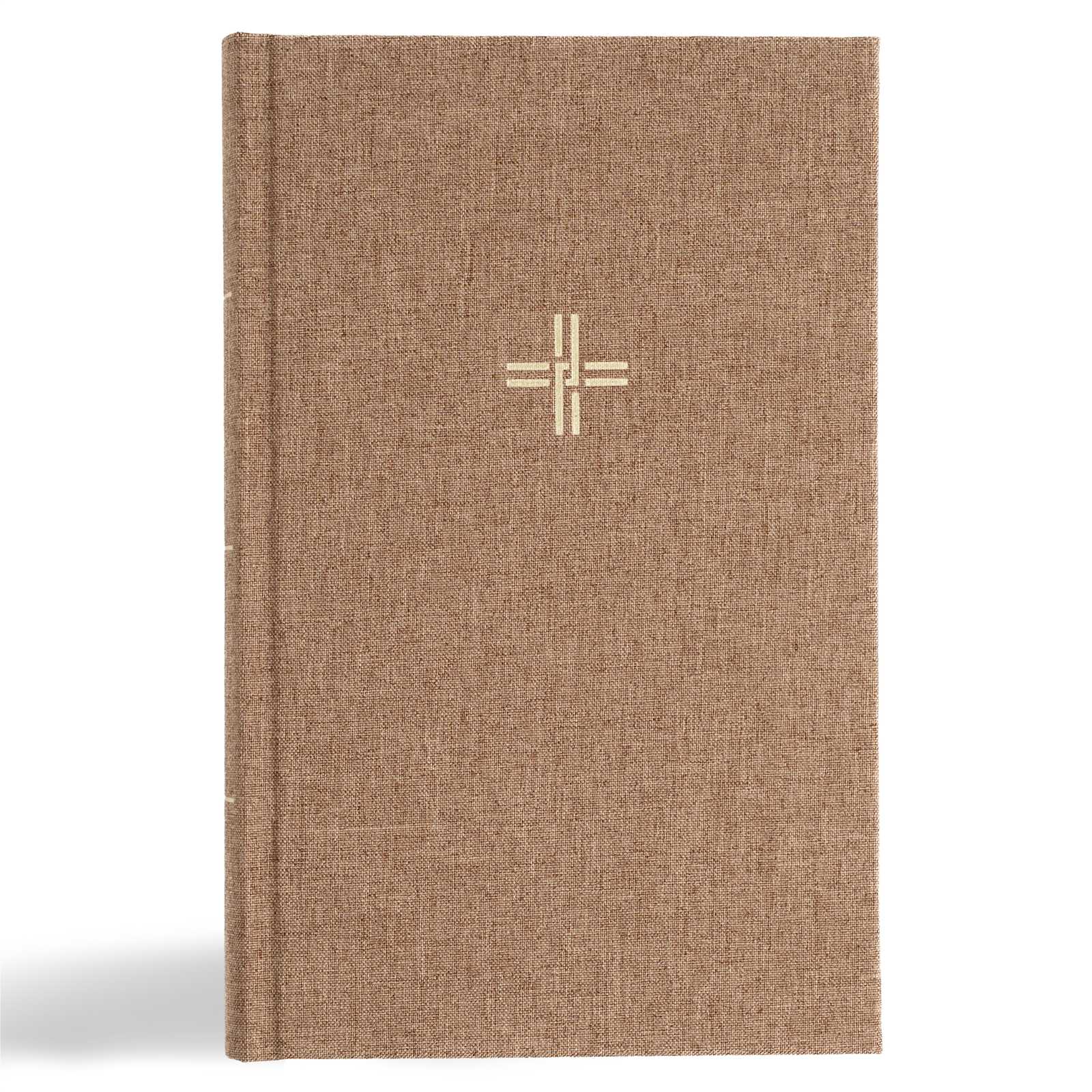 CSB Single-Column Personal Size Reference Bible, Brown Cloth Over Board ...