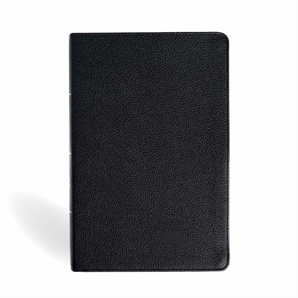 NASB Personal Size Giant Print Bible, Black Genuine Leather, Indexed ...