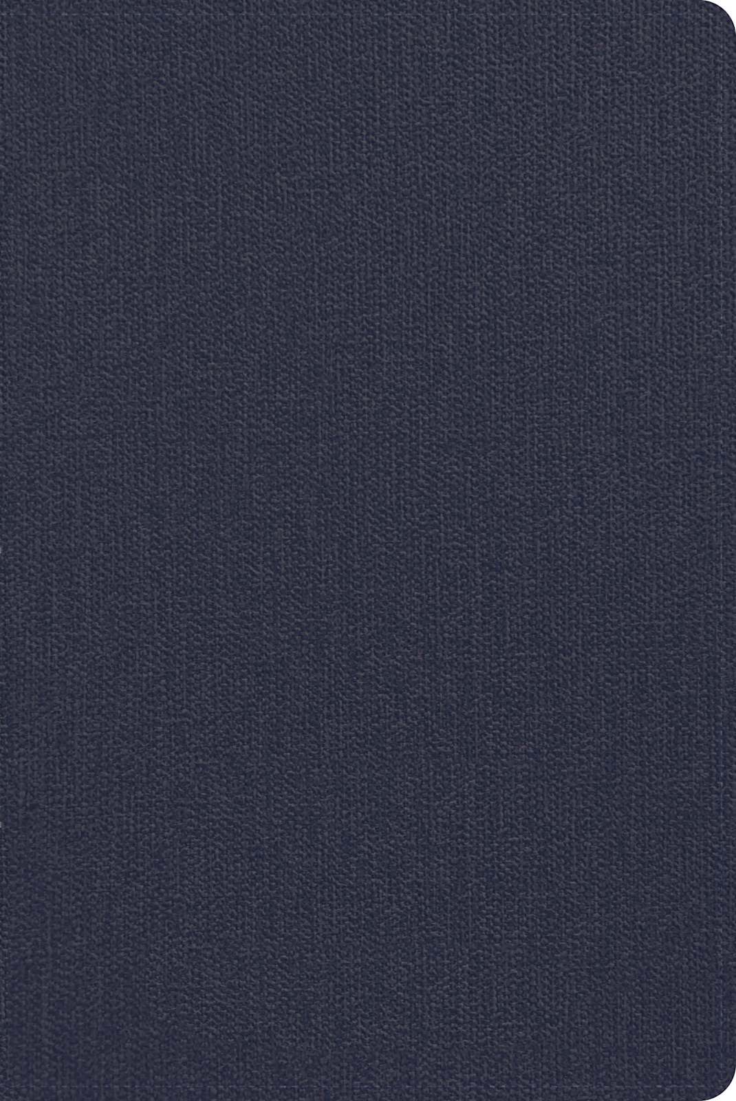 CSB Men's Daily Bible, Blue LeatherTouch - B&H Publishing